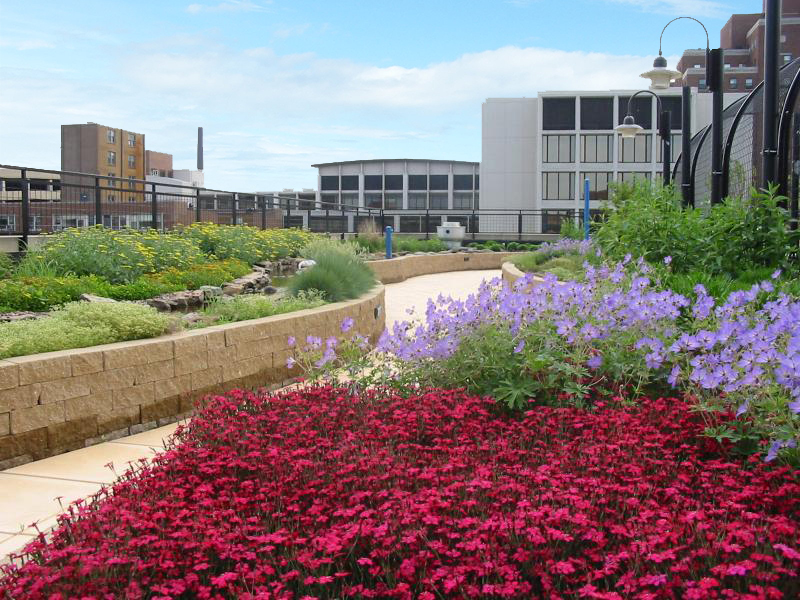 Garden Roof® Assembly: Intensive - American Hydrotech, Inc.